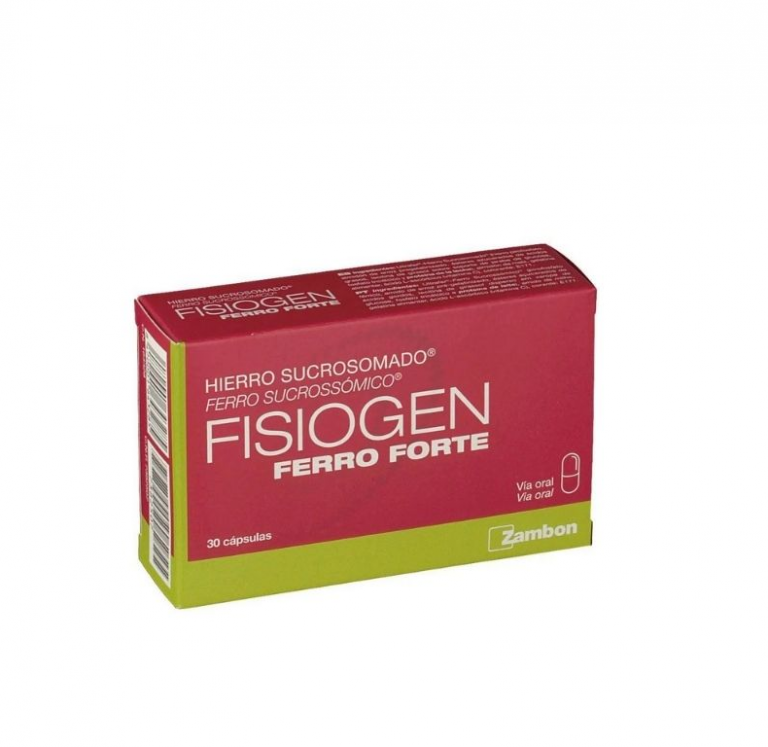 Comprar FISIOGEN FERRO FORTE 30 CAPSULAS Online